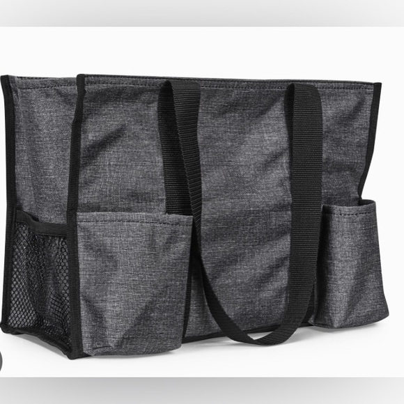 Zip Top Organizing Utility Tote